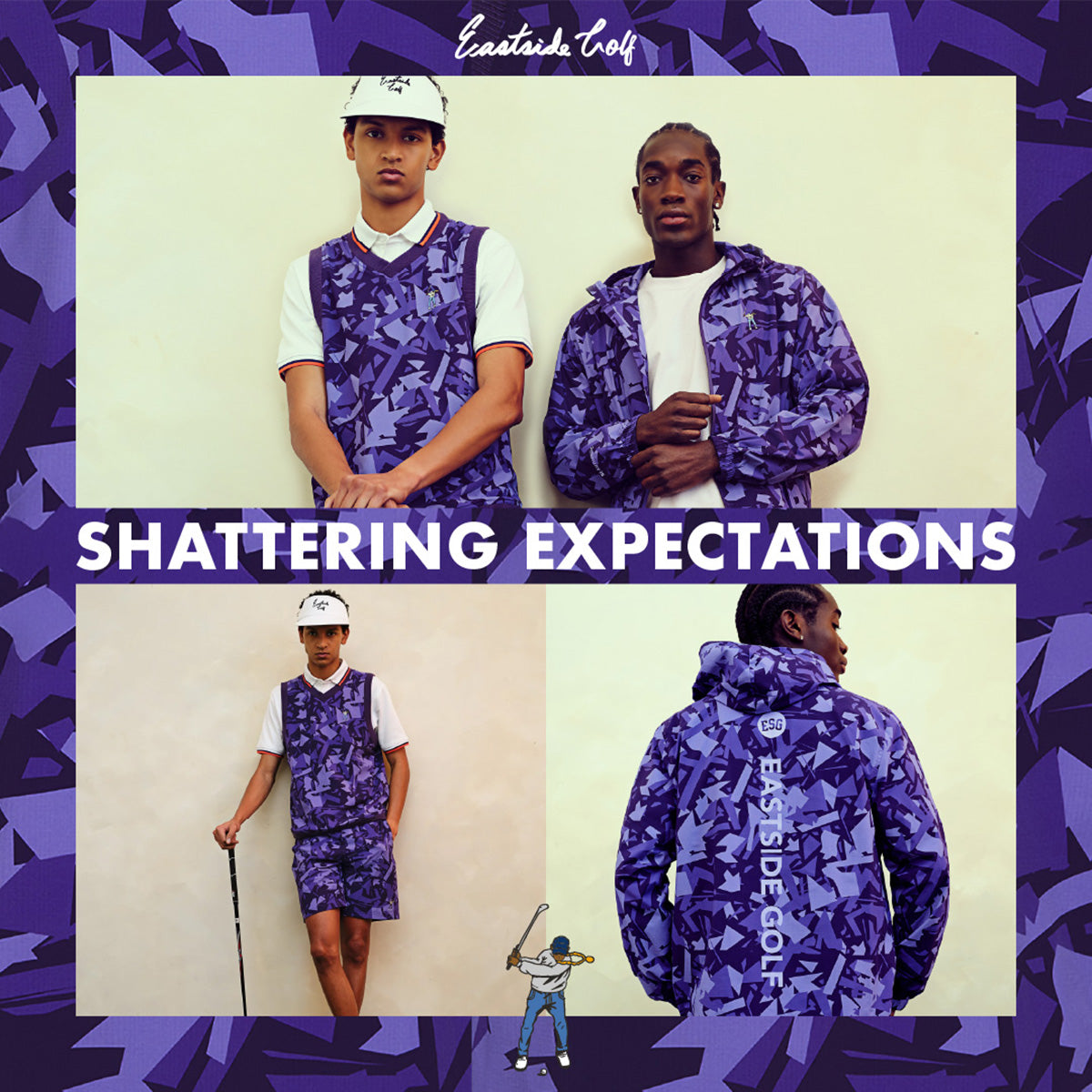 Spring ‘25 Shattering Expectations - 4つの新作で魅せる最新スタイル – Eastside Golf ...